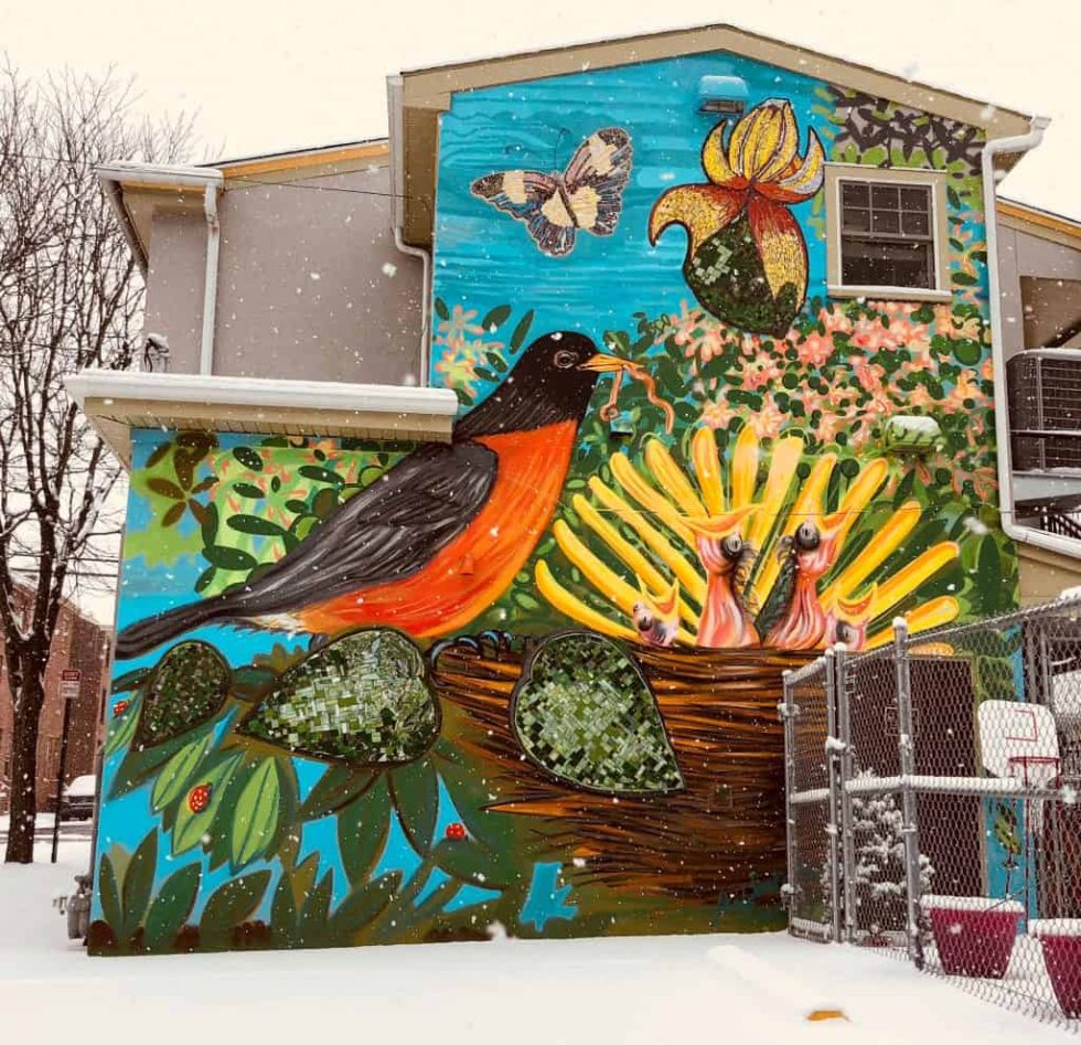 The Vibrant Mural At CCF | The Care Center Foundation